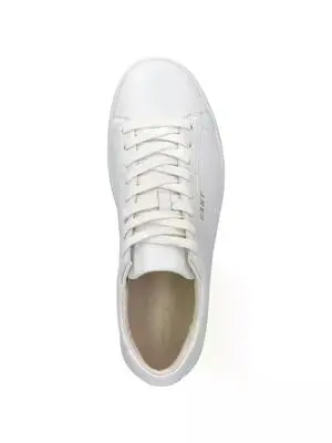 Gant Lace-up Panelled Leather Sneakers