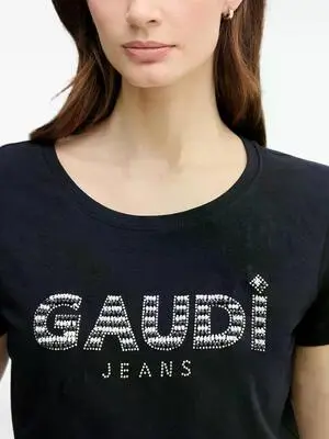 GAUDI Embellished Round Neck T-shirt