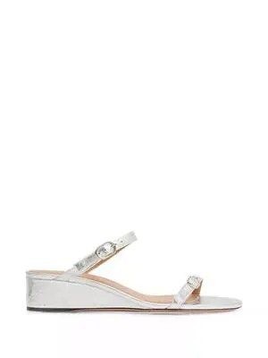 MANSUR GAVRIEL Wedge Sandals - Silver
