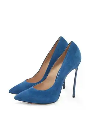 Casadei Blade Suede Pumps - Blue