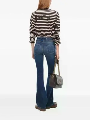 Pinko Striped Long-sleeve T-shirt