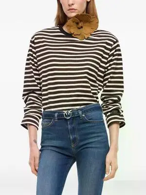 Pinko Striped Long-sleeve T-shirt