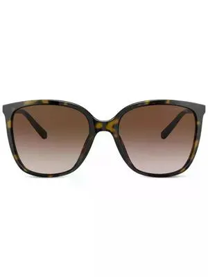Michael Kors Anaheim Square-frame Sunglasses - Brown