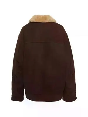 Miu Miu Zip-up Jacket With Embroidered Logo