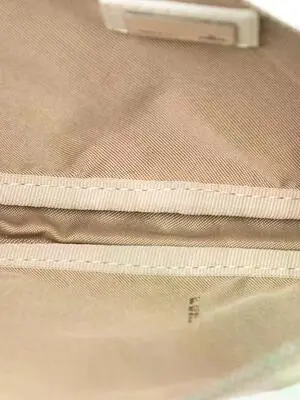 Fendi Zucchino Canvas Shoulder Bag - Brown