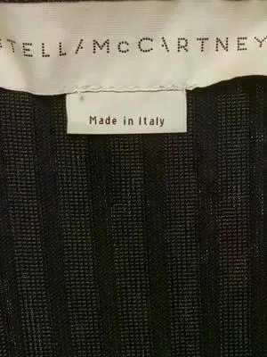 Stella McCartney Rib Knit Asymmetric Midi Dress