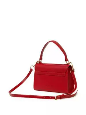 Moschino Heart Plaque Top-handle Tote Bag