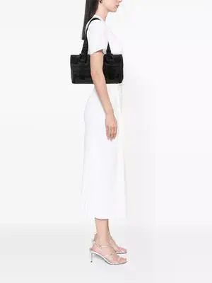 FERRAGAMO Gancini Canvas Tote Bag