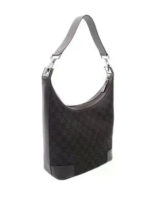 Gucci Gg Canvas Shoulder Bag - Brown