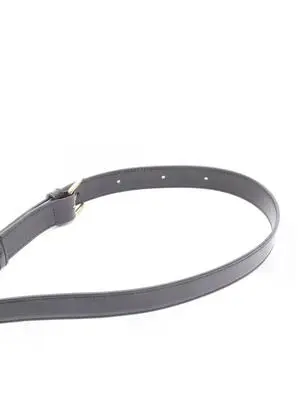 Celine Classique Triomphe Crossbody Bag In Shiny Calfskin - Black