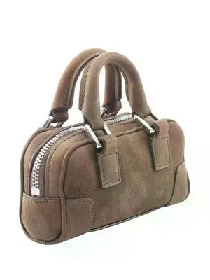 Loewe Nano Suede Satchel