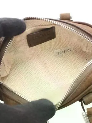 Loewe Nano Suede Satchel