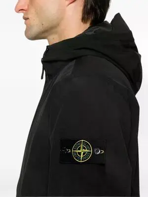 Stone Island Logo-patch Hooded Jacket