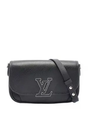 LOUIS VUITTON Epi Buci Crossbody Bag - Black