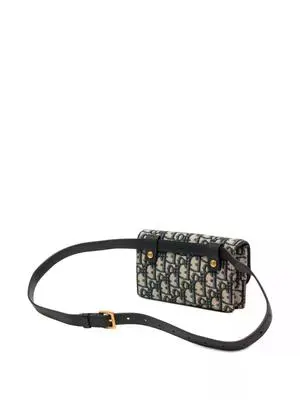 Dior Oblique Canvas Saddle Belt Bag