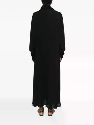 TOTEME Scarf-detail Long-sleeve Midi Dress