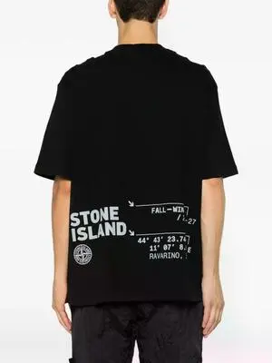 Stone Island Logo-print Crew-neck T-shirt