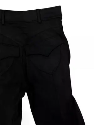 Rabanne Ruched Draped-panel Trousers