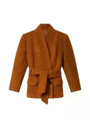 Isabel Marant Étoile Syndra Bouclé Jacket - Brown