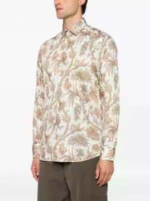 Etro Paisley-print Long-sleeve Shirt
