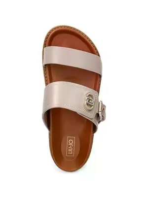 Liu Jo Buckle-fastening Logo Plaque Sandals
