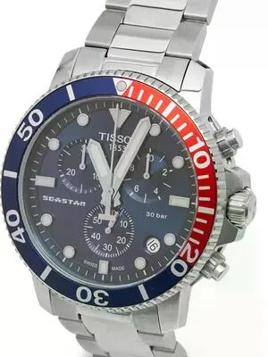 TISSOT Seastar 1000 Chronograph 45.5mm Watch - Blue