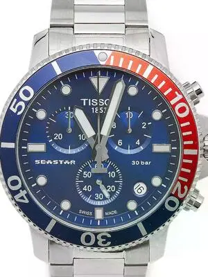 TISSOT Seastar 1000 Chronograph 45.5mm Watch - Blue