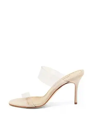 Manolo Blahnik Scolto Heeled Sandals