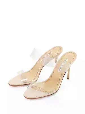 Manolo Blahnik Scolto Heeled Sandals