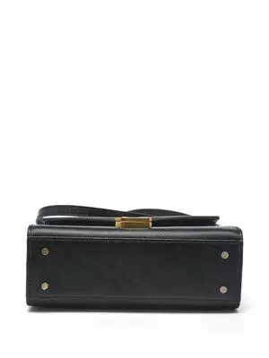 Saint Laurent Cassandra Mini Shoulder Bag - Black