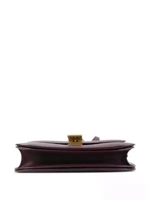 Celine Medium Classic Box Shoulder Bag - Red