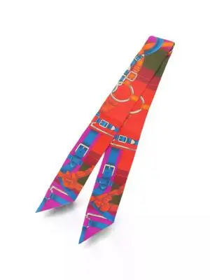 Hermès Logo-print Scarf