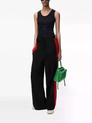 Loewe Embroidered Logo Ribbed Tank Top