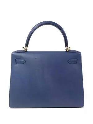 Hermès 2019 28 Kelly Epsom Tote Bag - Blue