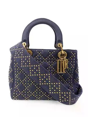 Dior Lady Studded Tote Bag