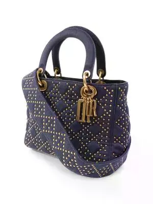 Dior Lady Studded Tote Bag