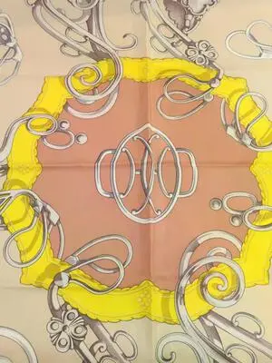 Hermès Silk Scarf - Blue