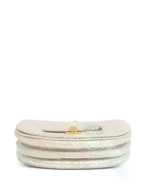 Delvaux Leather Card Case With Gold-tone Hardware