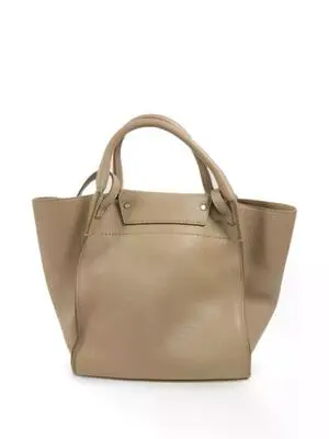 Celine Small Big Bag Leather Tote Bag - Brown