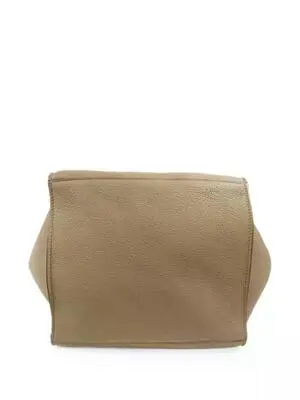 Celine Small Big Bag Leather Tote Bag - Brown