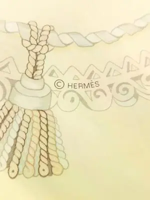 Hermès Horse-print Silk Scarf