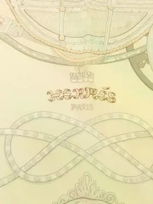 Hermès Horse-print Silk Scarf