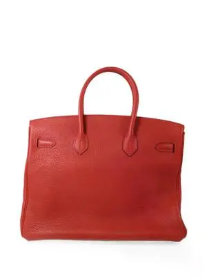 Hermès 35 Birkin Handbag - Red