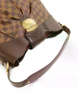 LOUIS VUITTON Damier Ebene Sistina Shoulder Bag
