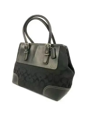 COACH VINTAGE Monogram Canvas Tote Bag