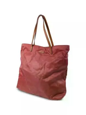 Gucci Gg Nylon Tote Bag - Red