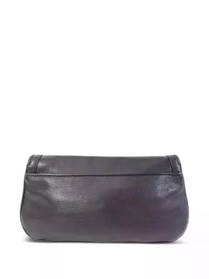 Tory Burch Amanda Logo-plaque Clutch Bag - Black