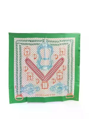 Hermès Boucles Et Galons Du Tsar Scarf - Neutrals