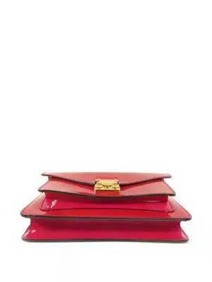 LOUIS VUITTON 2012 Bb Monceau Vernis-leather Crossbody Bag
