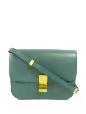 Celine Classic Box Shoulder Bag - Blue